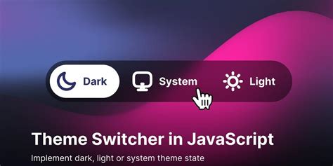 How To Create A Theme Switcher In Javascript Yogesh Jadhav Posted On The Topic Linkedin
