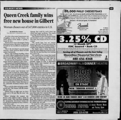 Arizona Republic From Phoenix Arizona On June 24 2009 · Page 369
