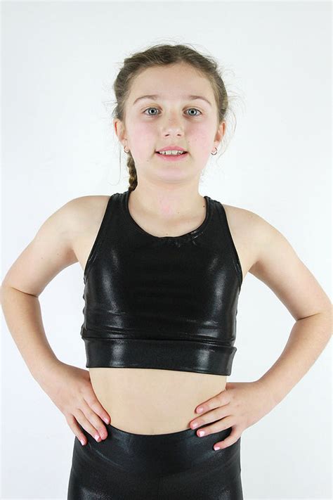 Girls Crop Tops Youth Girts Activewear Dancewear Rarr Designs