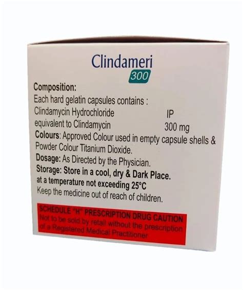 Clindamycin Capsule Ip 300 Mg At ₹ 300 Strip Clindamycin Capsules In