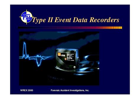 D Transportation Event Data Recorders Slides