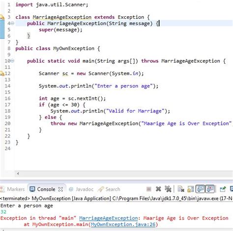 Custom Exception Example In Java Liferay Way