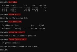 How To Format A USB Drive