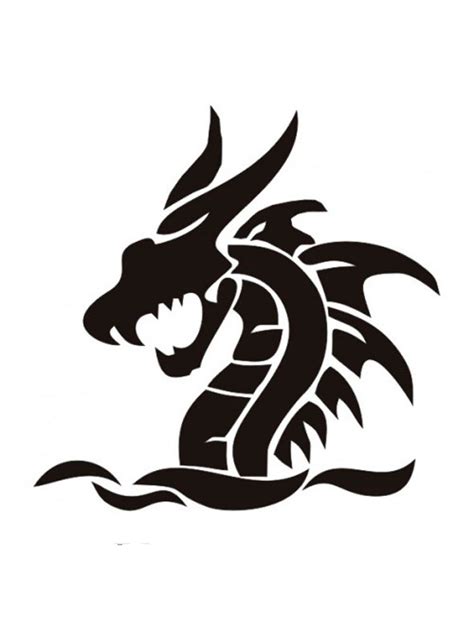 Dragon Stencils Printable Printables Templates Free