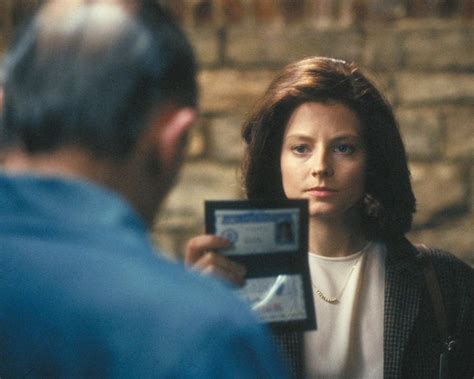 Anthony Hopkins As Dr Hannibal Lecter And Jodie Foster As Agent