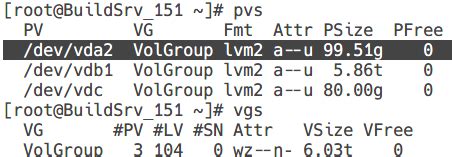 Lvm How To Fix Disk Size After Interrupting The Lvextend Command For A Logical Volume