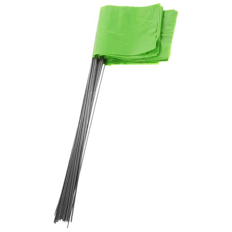 Masteelf 60pcs Outdoor Lawn Sprinkler Flags Garden Sprinkler Flags