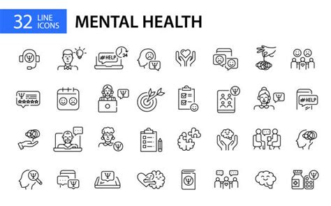 71400 Mental Health Icon Stock Illustrations Royalty Free Vector