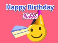 Happy Birthday Nikki Gifs