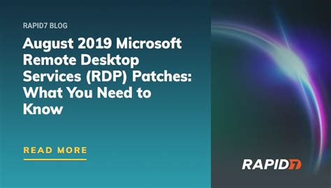 Latest Wormable Microsoft Rdp Flaws A Summary With Patch Info Rapid7