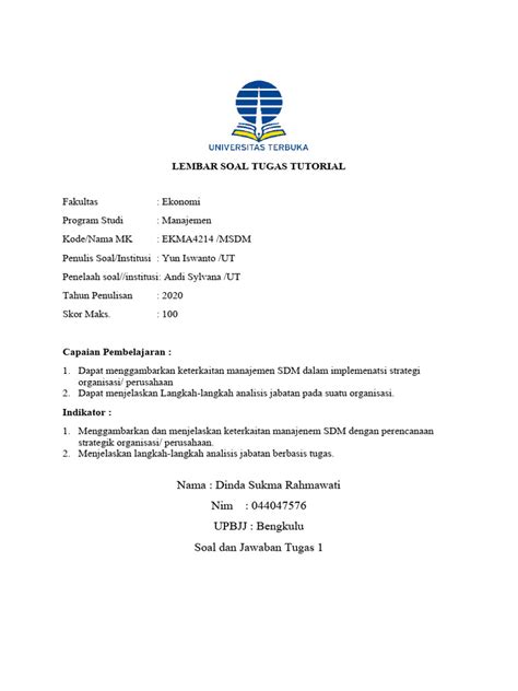file tugas 1 msdm dinda sukma rahmawati 044047576 pdf