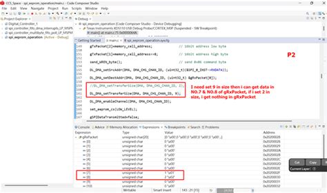 Mspm0g3507 Spi Dma Receive Abnormal Arm Based Microcontrollers Forum