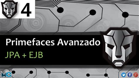 Primefaces Avanzado 4 JPA EJB YouTube
