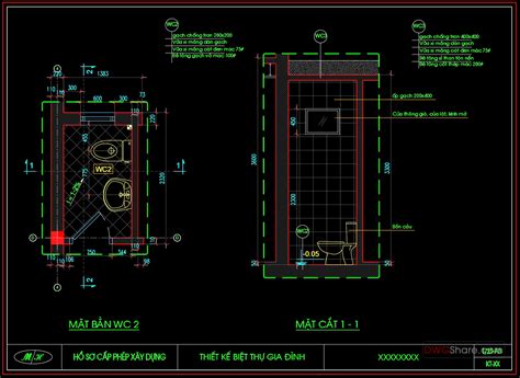 84 wc layout plan and elevations details autocad drawing download