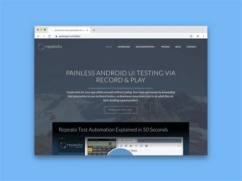 Repeato A New Way To Android Ui Testing Prototypr Toolbox