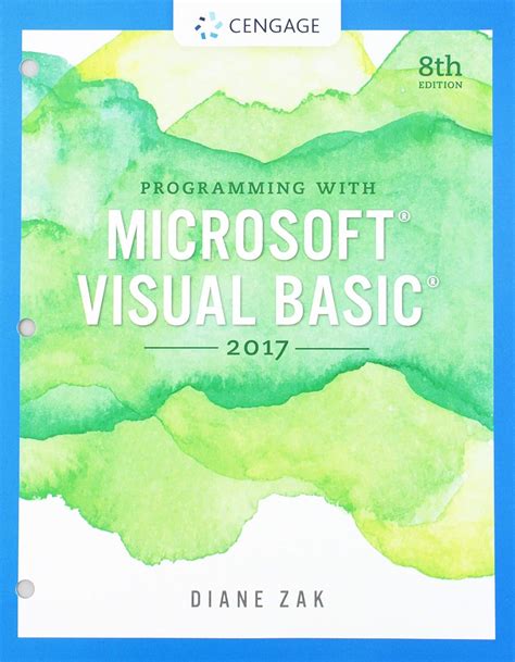 Programming With Microsoft Visual Basic Mindtap Programming Term Months Access Card