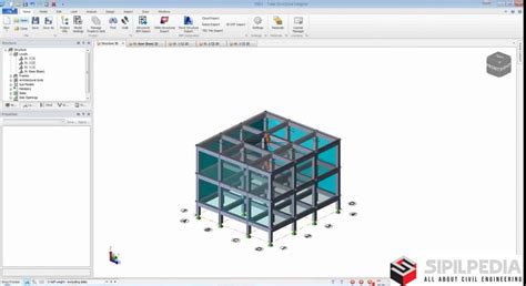 Modeling In Tekla Structural Designer 2015 Sipilpedia