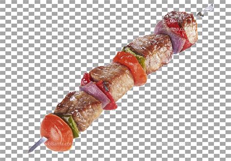 سیخ کباب بدون پس زمینه
