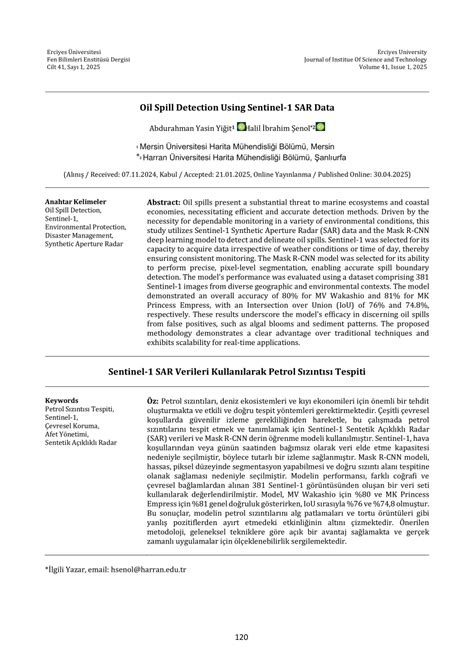 Pdf Oil Spill Detection Using Sentinel 1 Sar Data Sentinel 1 Sar