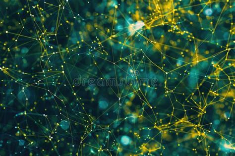 Artistic Neural Network Visuals With Vibrant Colors And Intricate Patterns For A Futuristic