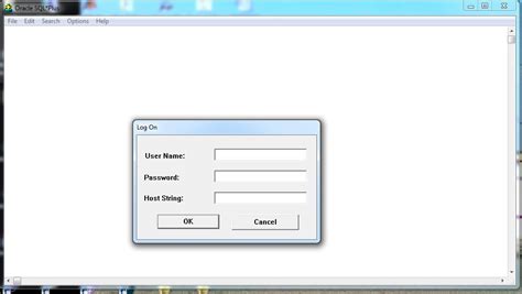 Oracle 10g Sql Plus Username Password Host String Unkown Stack