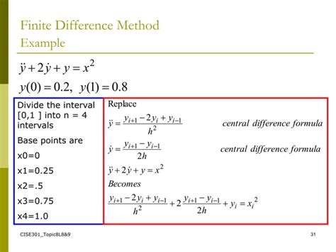 Ordinary Differenctial Equations Methodsppt
