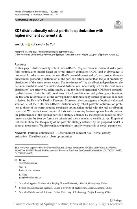 kde distributionally robust portfolio optimization with higher moment
