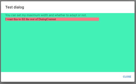 Css Material UI Dialog Force Box To Fill DialogContent Space