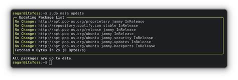 Apt Nala Is Like Apt In Ubuntu But Better