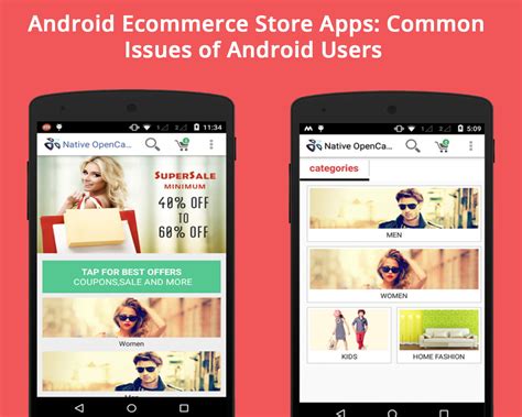 Android Ecommerce Store Apps Common Issues Of Android Users Smarther