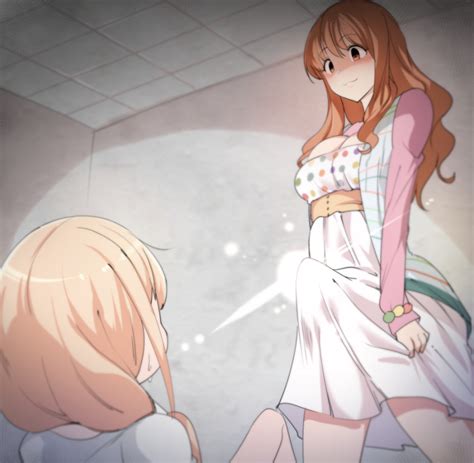 Futaba Anzu And Moroboshi Kirari Idolmaster And 1 More Drawn By Pocari Sweat Artist Danbooru