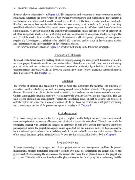 54 Project Planning And Management And Cpm Pdf Mathematical