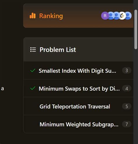 Leetcode Codingchallenge Algorithms Problemsolving Weeklycontest
