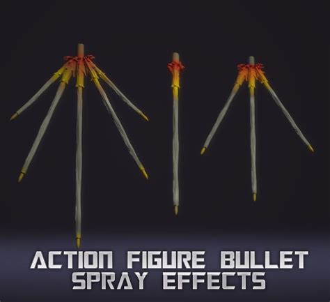 🔫 Bullet Spray Effects・ Stl File For 3d Printing・cults