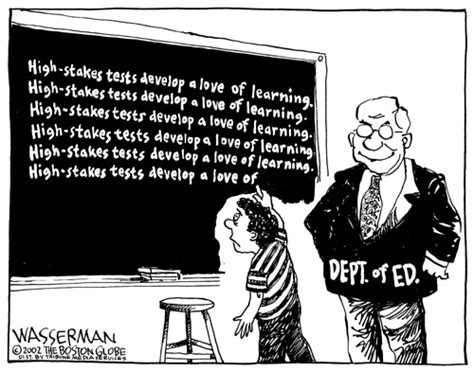 Anti Standardized Testing Quotes Quotesgram