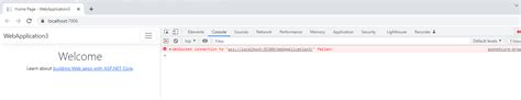 problem of aspnetcore browser refresh js connection failed microsoft qanda