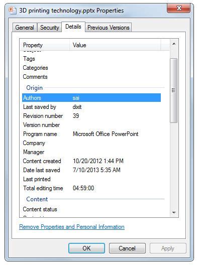 How To Change The Presentation Author In Microsoft PowerPoint 2010
