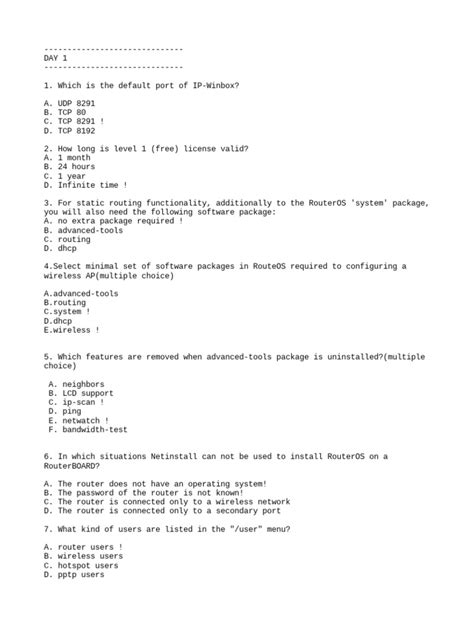 Mtcna Pdf Ip Address Router Computing