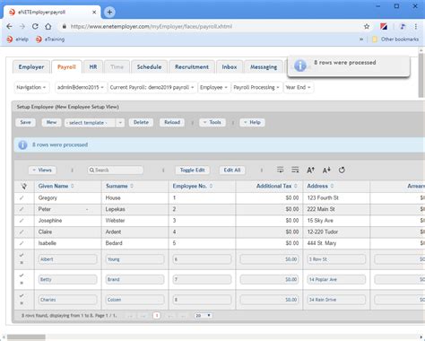 Importing Employees And Other Data From A Spreadsheet File