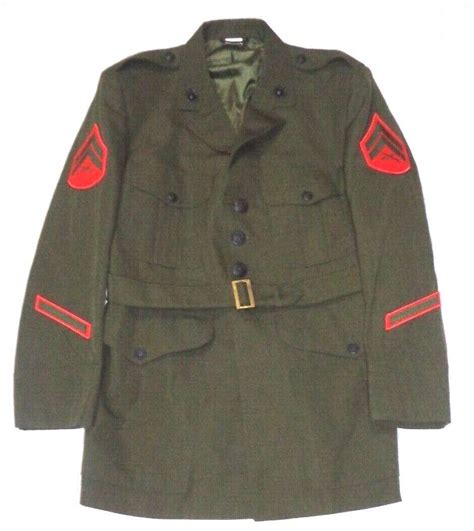 Marines Corps Usmc Alpha Coat Service Dress Blouse Uniform Jacket Size