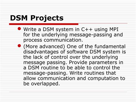 Ppt Distributed Shared Memory Powerpoint Presentation Free Download