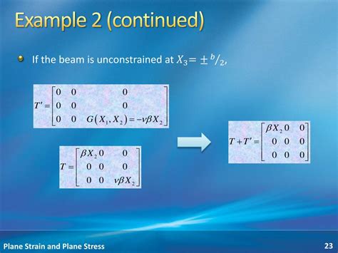 Ppt Plane Strain And Plane Stress Powerpoint Presentation Free
