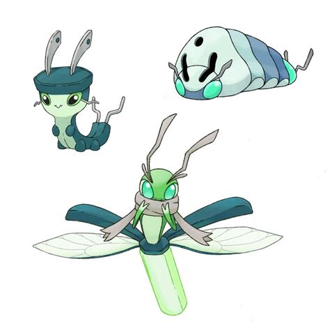 Shiny Bug Fakemon Pokemon My Pokemon Pokemon Fake