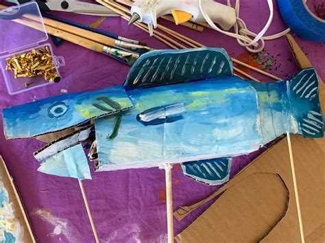 Mixed Media Puppet Making Takes Place On August 3 Inmenlo