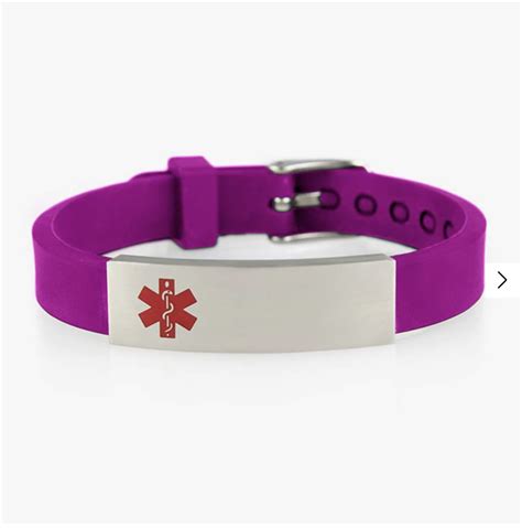 Cute Silicone Allergy Alert Bracelet For Girls — Friendly Pantry Food