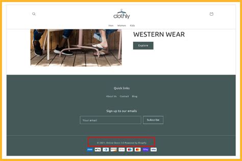 How To Remove Powered By Shopify Step By Step Guide 2025