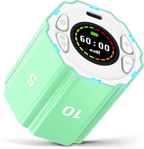 Kaflin Rechargeable Visual Timer 8 Angle Auto Rotating