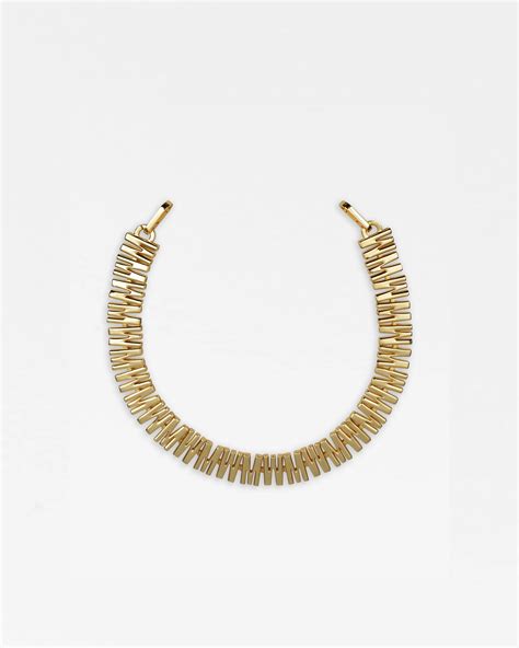 Signature M 2in1 Necklace Gold