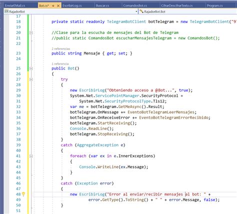 Solución al error HttpRequestException Error al enviar la solicitud