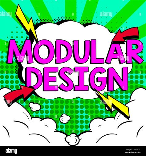 Text Caption Presenting Modular Design Internet Concept Product Designing To Produce Product By